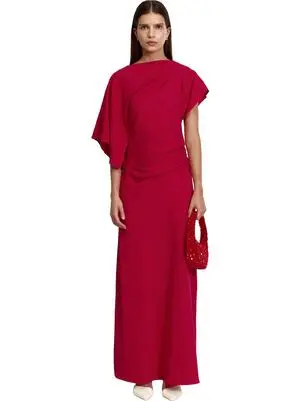 Acler Lansvale Maxi Dress - Berry