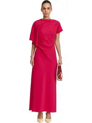 Acler ACLER Lansvale Maxi Dress Berry