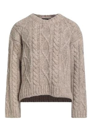 Dsquared2 Alpaca Wool Blend Cable-knit Sweater - Grey
