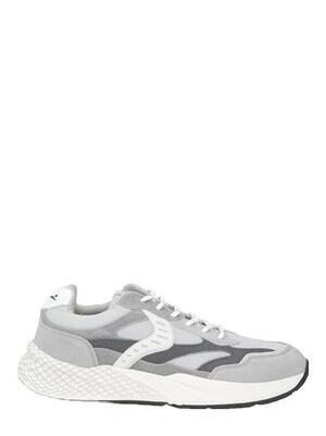 VOILE BLANCHE Leather And Textile Sneakers - Grey