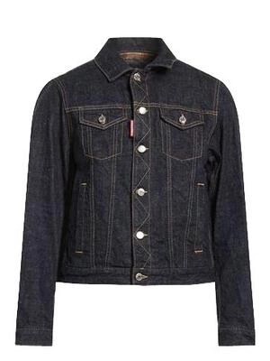 Dsquared2 Cotton Denim Trucker Jacket - Blue