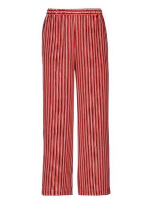 Aspesi Silk Striped Pants - Red