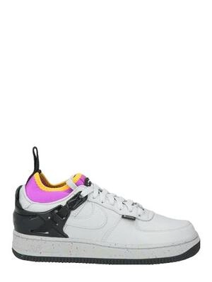 Nike Leather And Textile Fiber Athletic Sneakers - Grey