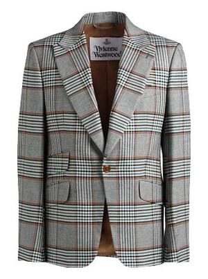 VIVIENNE WESTWOOD Blazer Size Viscose, Virgin Wool, Elastane - Black