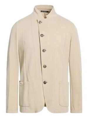 Emporio Armani Jersey Single-breasted Blazer - Beige