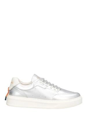 BARRACUDA Leather Sneakers - Silver