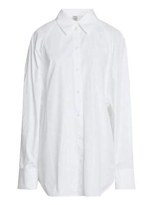 TOTEME Organic Cotton Poplin Shirt - White