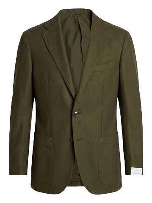 Caruso Blazer Size Wool - Green