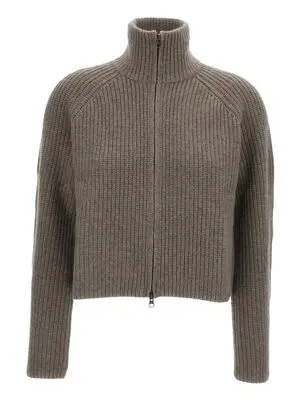 LISA YANG Sadie Cashmere Cardigan - Brown