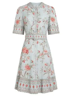RAISHMA Everly Floral Dress - Blue