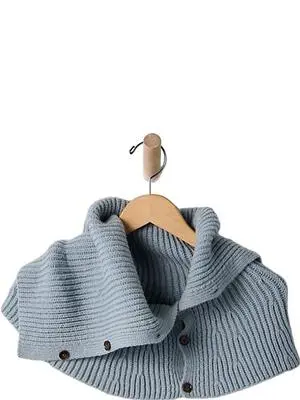 Free People Sunday Button Snood - Slate