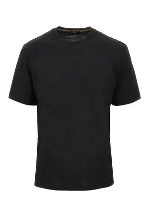 Herno Wool Jerey T-hirt - Black