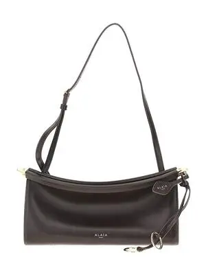Alaïa Leather Small Le Click East West Bag - Brown