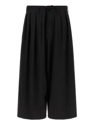 Yohji Yamamoto Standard Balloon Trousers - Black
