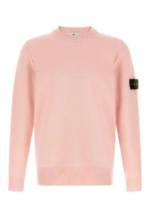 Stone Island STONE ISLAND 5100072 Crew Neck Sweater Pink