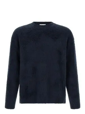 ROBERTO COLLINA Gauze Sweater - Blue