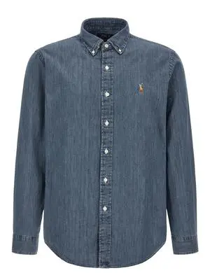 Polo Ralph Lauren Denim Shirt Blue