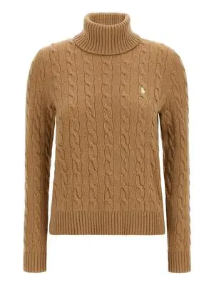 POLO RALPH LAUREN POLO RALPH LAUREN Braided Turtleneck Sweater