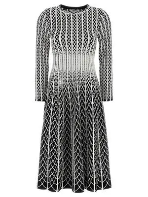 ANTONINO VALENTI Ludovica Dress - White/black