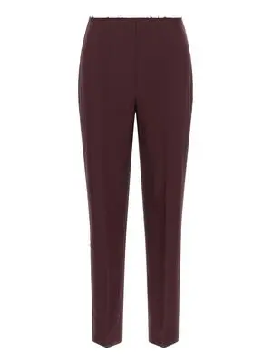 GIANLUCA CAPANNOLO Lea Tailored Pants - Bordeaux