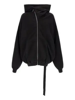 Rick Owens Mountain Hun Hoodie - Black