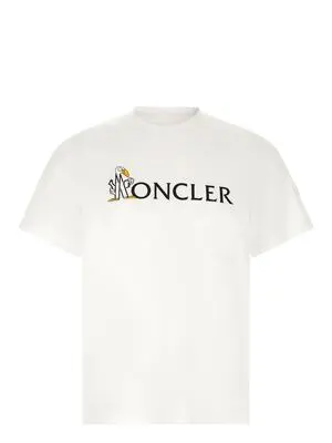 Moncler Graphic Logo T-shirt - White