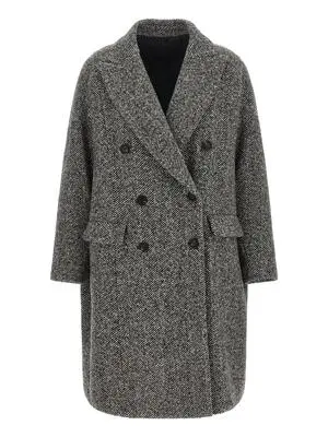 BRUNELLO CUCINELLI BRUNELLO CUCINELLI Chevron Overcoat
