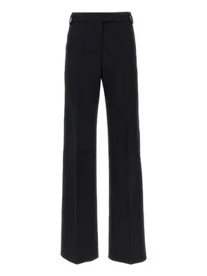 THE LATEST Alek Cotton Canvas Trousers - Black