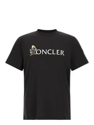 Moncler Mascot Logo T-shirt - Black