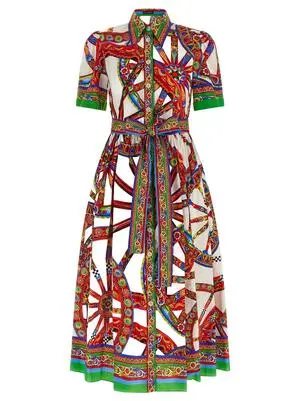 Dolce & Gabbana Carretto Print Dress - Multi