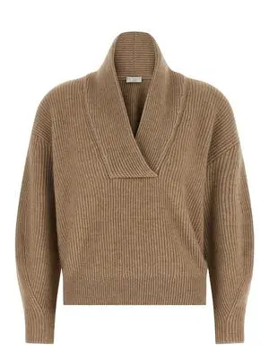 BRUNELLO CUCINELLI BRUNELLO CUCINELLI Cashmere English Rib Pullover
