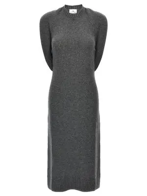 COURREGES COURREGES Over The Shoulder Drapè Dress