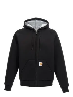 Carhartt Work In Progress Car-lux Hooded Jacket - Black