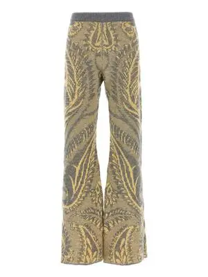 ETRO ETRO Paisley Knit Flared Pants