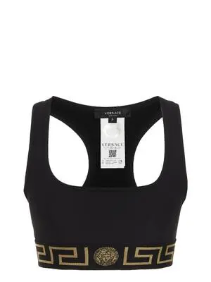 Versace Medusa' Sports Top - Black