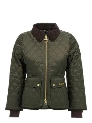 Barbour BARBOUR Beadnell Quilted Nylon Jacket Green