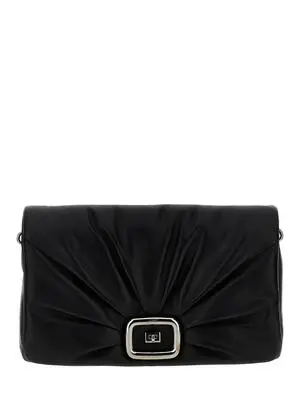 ROGER VIVIER Viv' Choc Large Shoulder Bag - Black