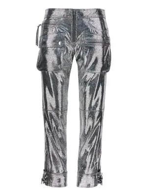 ISABEL MARANT ÉTOILE ISABEL MARANT Crinkle Leather Trousers