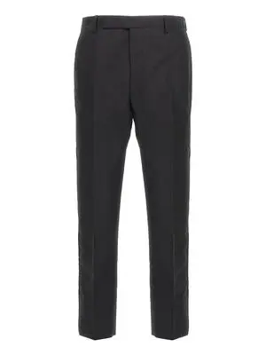 Prada Technical Cotton Trousers - Black