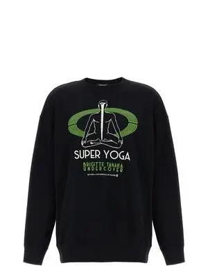 Undercover Printed Cotton Sweatshirt - Black