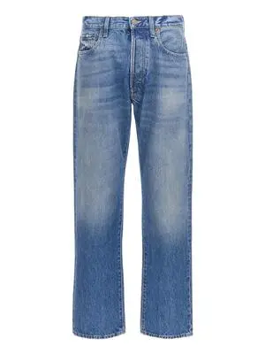 Valentino Garavani Chez Cotton Denim Jeans - Blue
