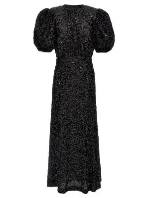 ROTATE BY BIRGER CHRISTENSEN ROTATE BIRGER CHRISTENSEN Sequin Midi Dress