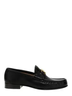 VALENTINO VALENTINO GARAVANI VLogo Signature Leather Loafers