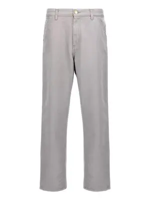 Carhartt Work In Progress Single Knee' Pants - Gray