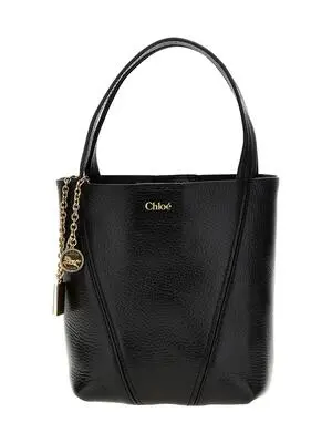 Chloé ' Spin' Handbag Black