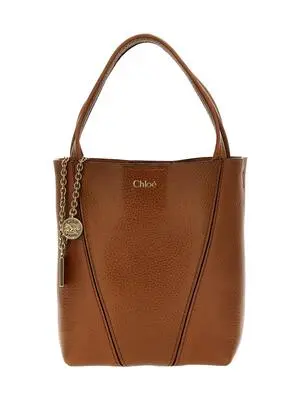 Chloé CHLOÉ Spin Handbag Brown