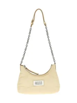 MAISON MARGIELA 'glam Slam Hobo Micro' Shoulder Bag White