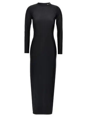 Alexander Wang Technical Fabric Midi Dress - Black