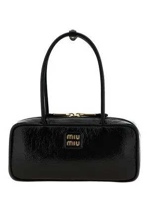 Miu Miu MIU MIU Trunk Hand Bag Black