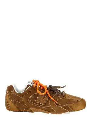Miu Miu 530 Sl" Sneakers In Suede And Mesh - Brown